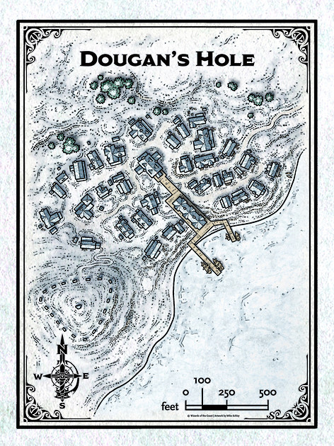 Mike Schley | Rime of the Frost Maiden Battle Map Prints